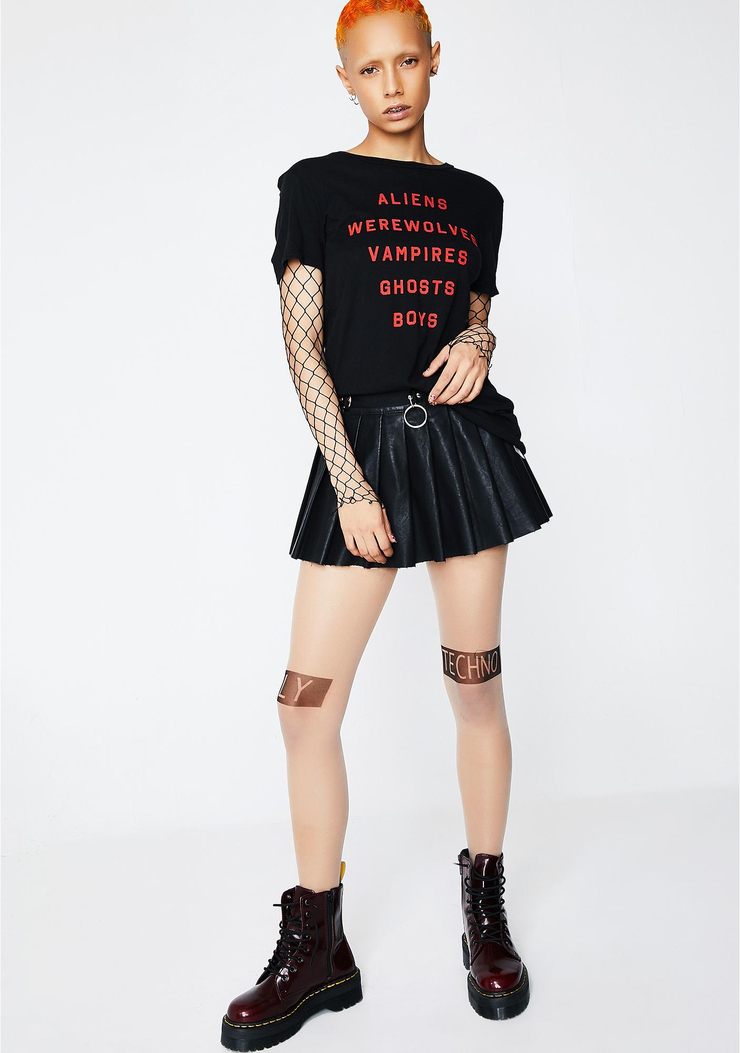 Picture of Halloween Monsters Graphic Tee | Dolls Kill